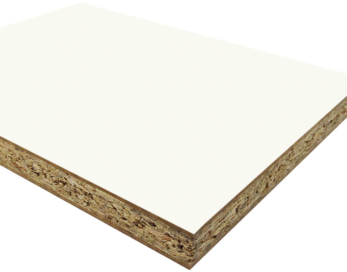 Verbundplatte beschichtet SwissPFB Decor K101 PE perl SwissKrono P2 E1 ...