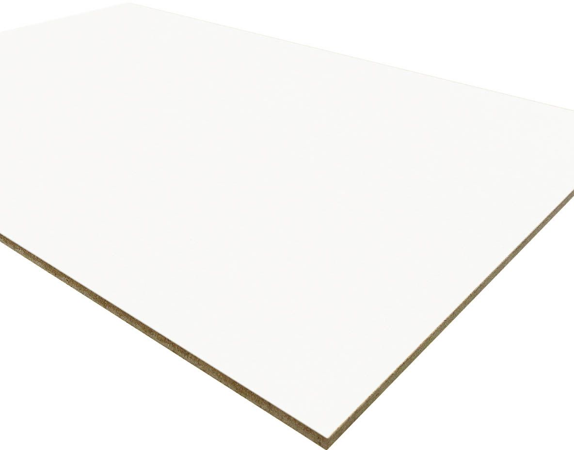 MDF Platte lackiert 2-seitig SwissMDF LackLine L8110 weiss SwissKrono ...