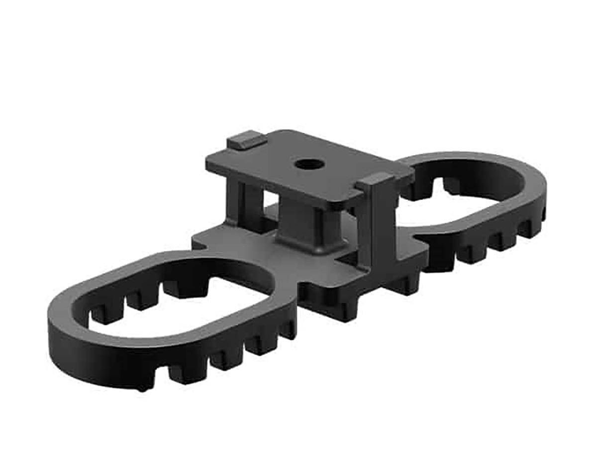 Terrassen Befestigung Terraflex Pro N6 für Alu-UK inkl. Bohrschraube C1 ...